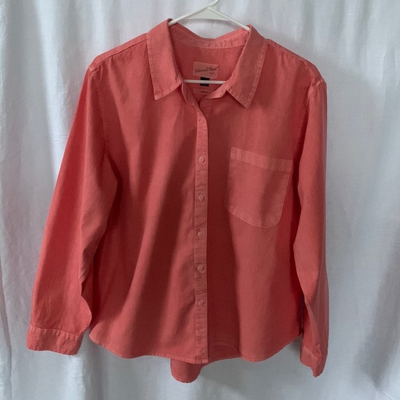 Universal Thread | Tops | Universal Thread Pink Long Sleeves Button Down Shirt Size Xxl | Poshmark